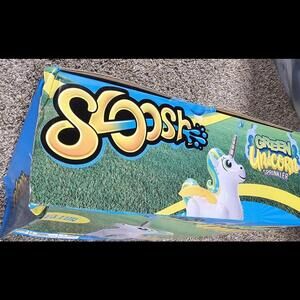 Games | Joyin Sloosh Green Unicorn Sprinkler Inflatable Outdoor Water ...